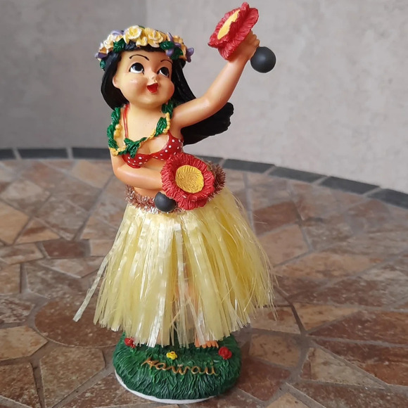 Chiefly Co Ltd | Other | Vintage Aloha Hawaii Hula Dancer Dashboard ...